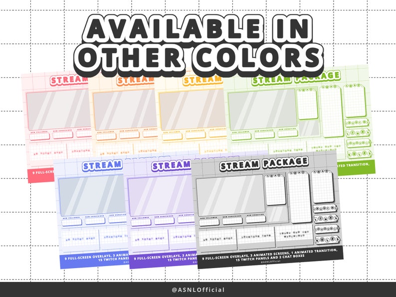 Animated Blue Aesthetic Vtuber Webcam Twitch Stream Pack - Etsy