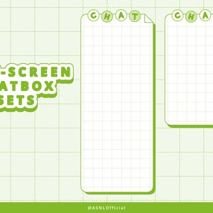 Green Aesthetic Vtuber Webcam Twitch Stream Pack, Overlays, Chatbox - Etsy