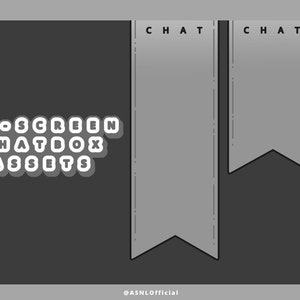 Gray Aesthetic Vtuber Webcam Twitch Stream Pack, Overlays, Chatbox - Etsy