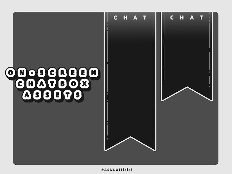 Black Aesthetic Vtuber Webcam Twitch Stream Pack, Overlays, Chatbox - Etsy
