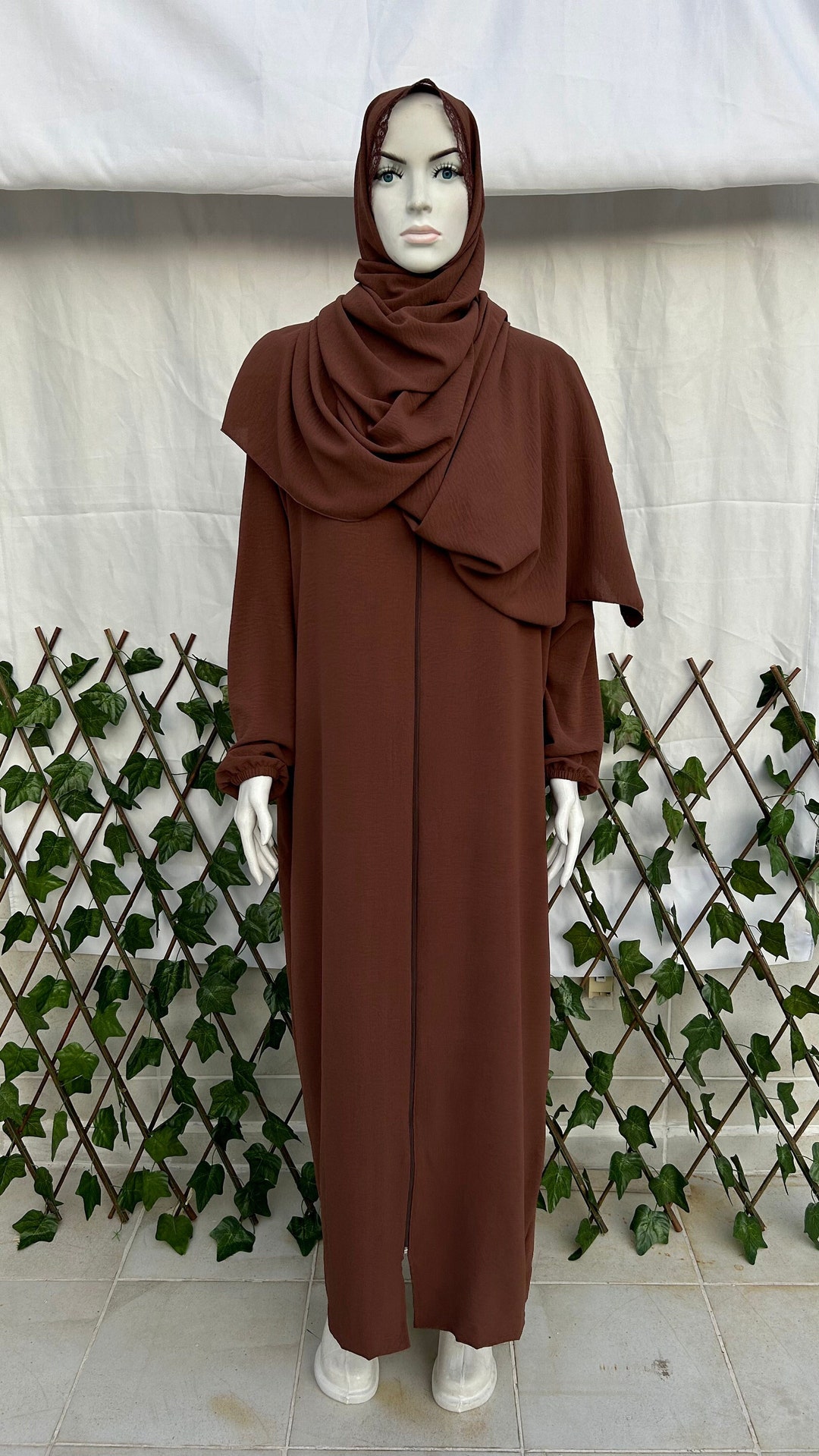 Muslim Dress, Prayer Clothing, Prayer Set, One Piece Prayer Dress ...