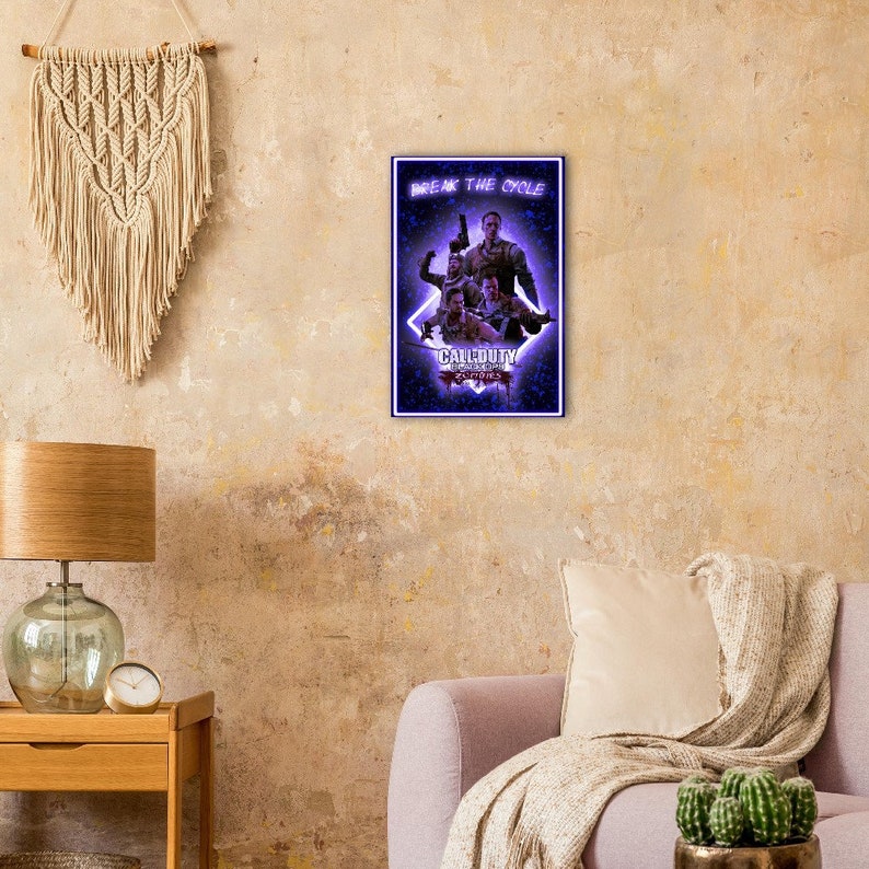 COD Black Ops Zombies Primis Crew Poster Premium Matte Paper Poster ...