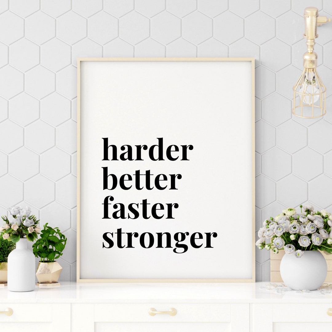 Gym Quote, Printable Work Out Quote, Inspirational Quotes, Motivational ...