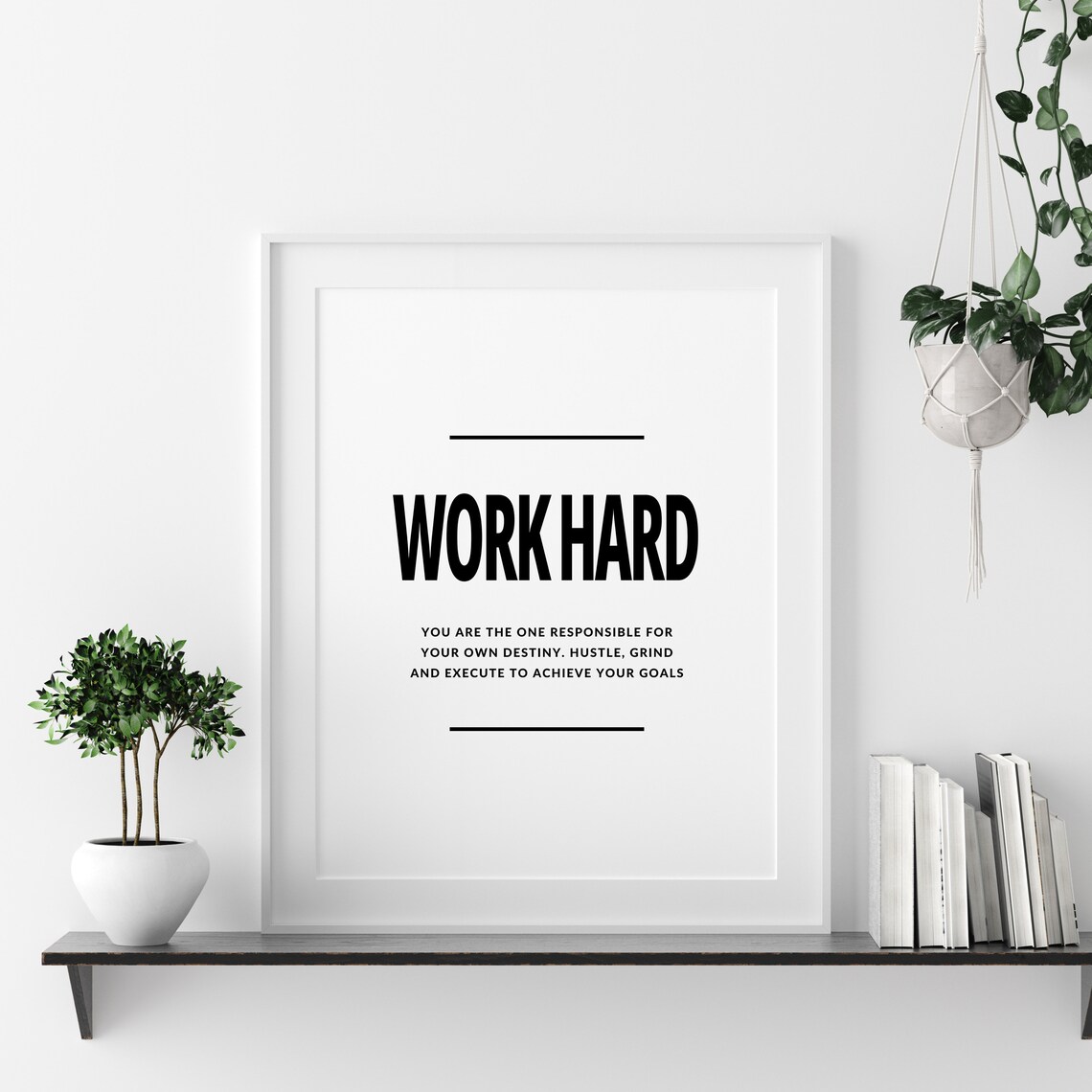 3 Piece Set Motivational Printable Quotes, Dream Big, Believe in ...