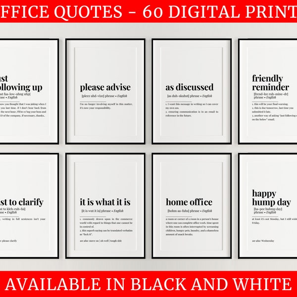 Funny Quote Poster - Etsy