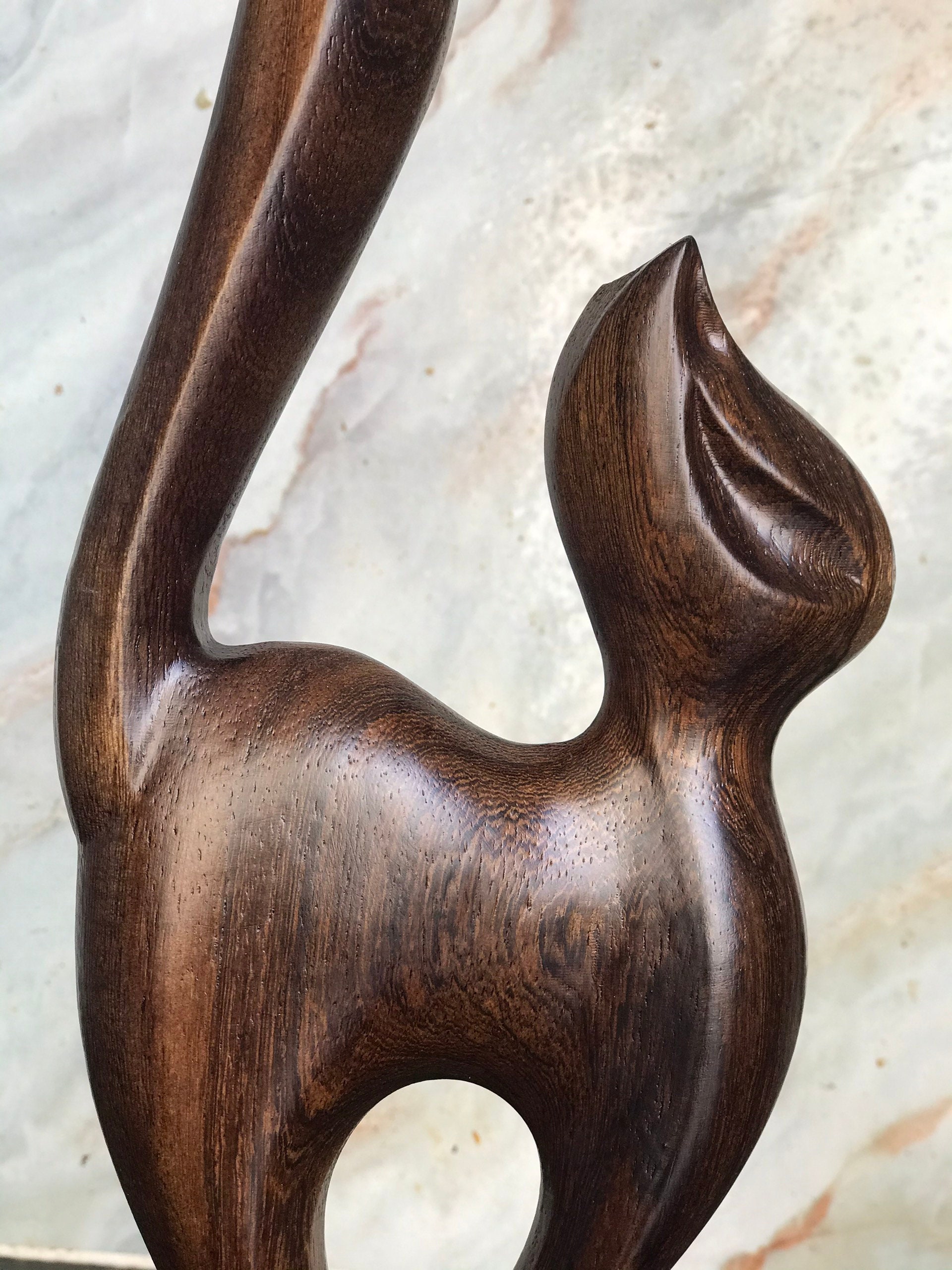 Cat Art Wood Decor Hand Carved Cat Wooden Cat Decor Wooden - Etsy