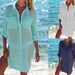 Tunics for Beach Women Swimsuit Cover-ups Woman Swimwear Beach Cover up ...