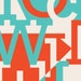 Modern Typographic Poster - Etsy