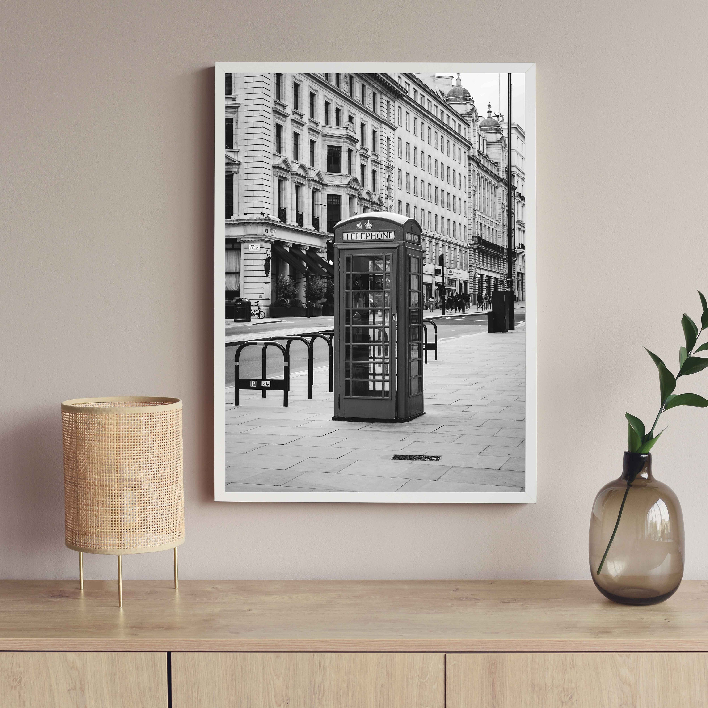 London City Prints London Black and White Print Set of 6 - Etsy