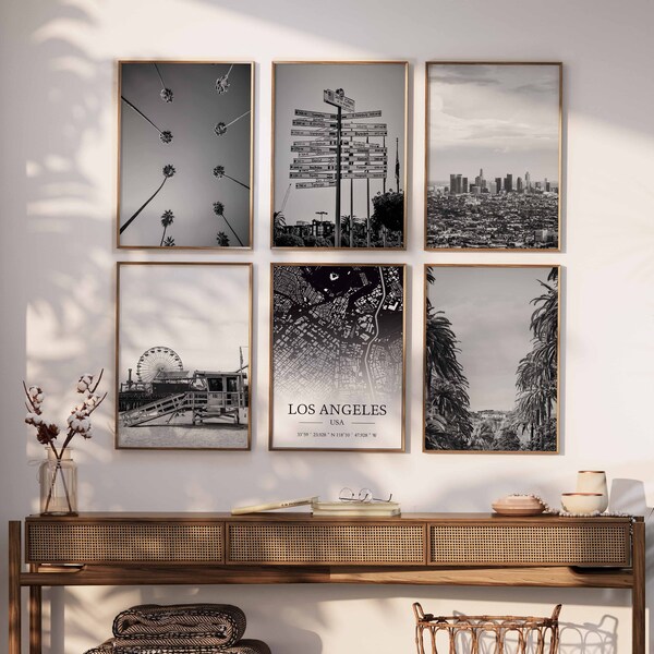 Los Angeles Print - Etsy