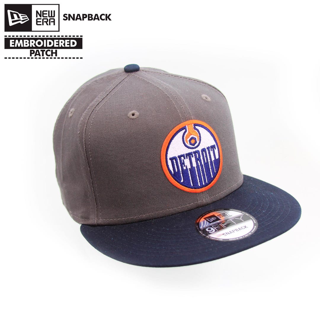 Detroit Mechanics New Era Charcoal Navy Flat Bill Snapback Cap - Etsy