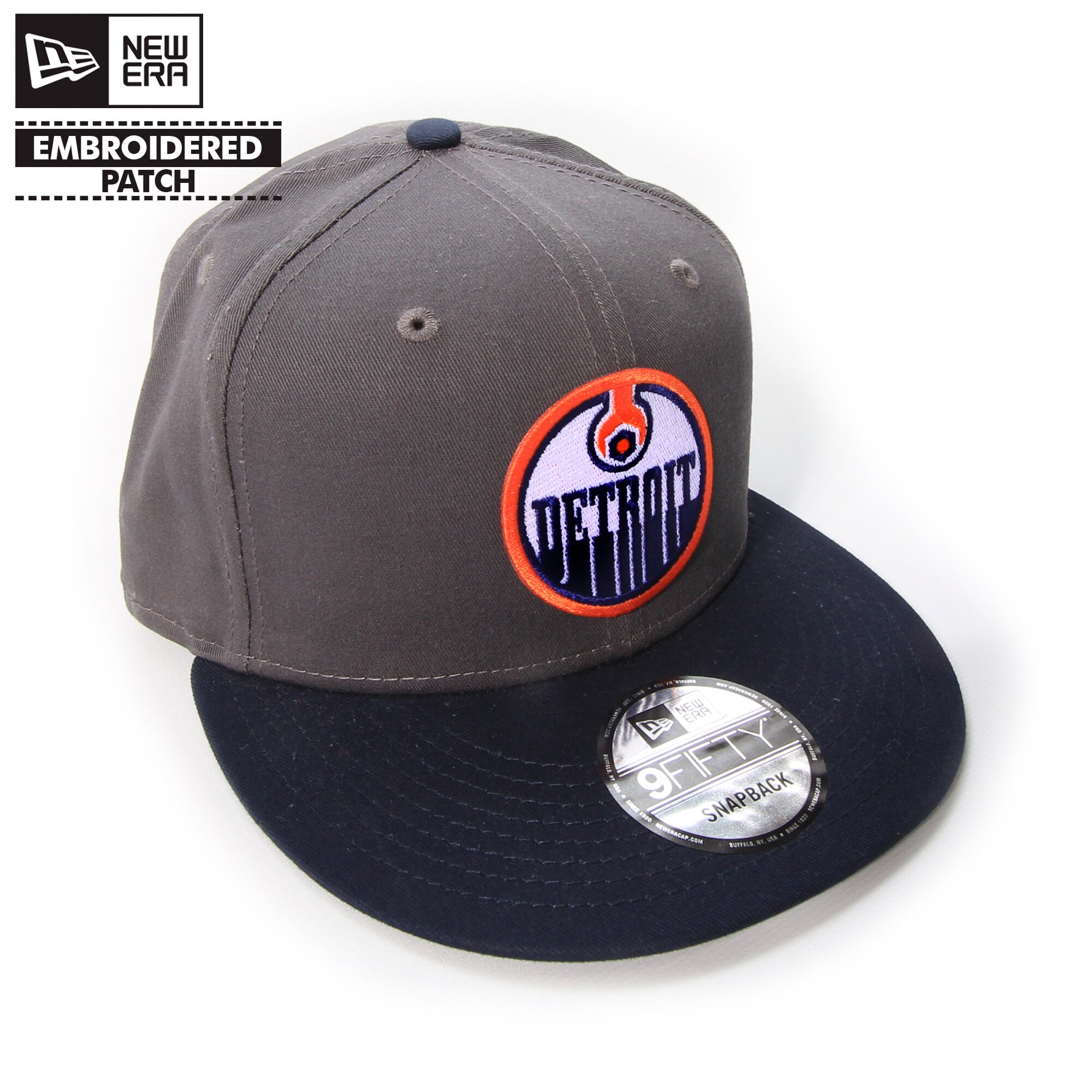 Detroit Mechanics New Era Charcoal Navy Flat Bill Snapback Cap - Etsy