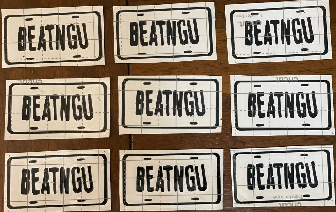 BEATNGU Jeepers Creepers License Plate - Etsy