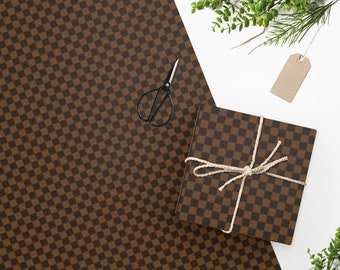 Checkered Wrapping Paper - Etsy