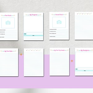 2025 Baby Memory Book | Printable & Editable Canva Template | Baby's ...
