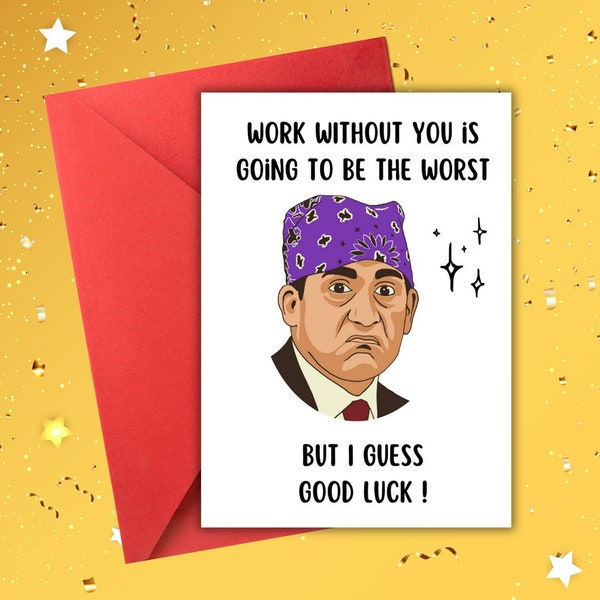 Leaving Card] - Etsy