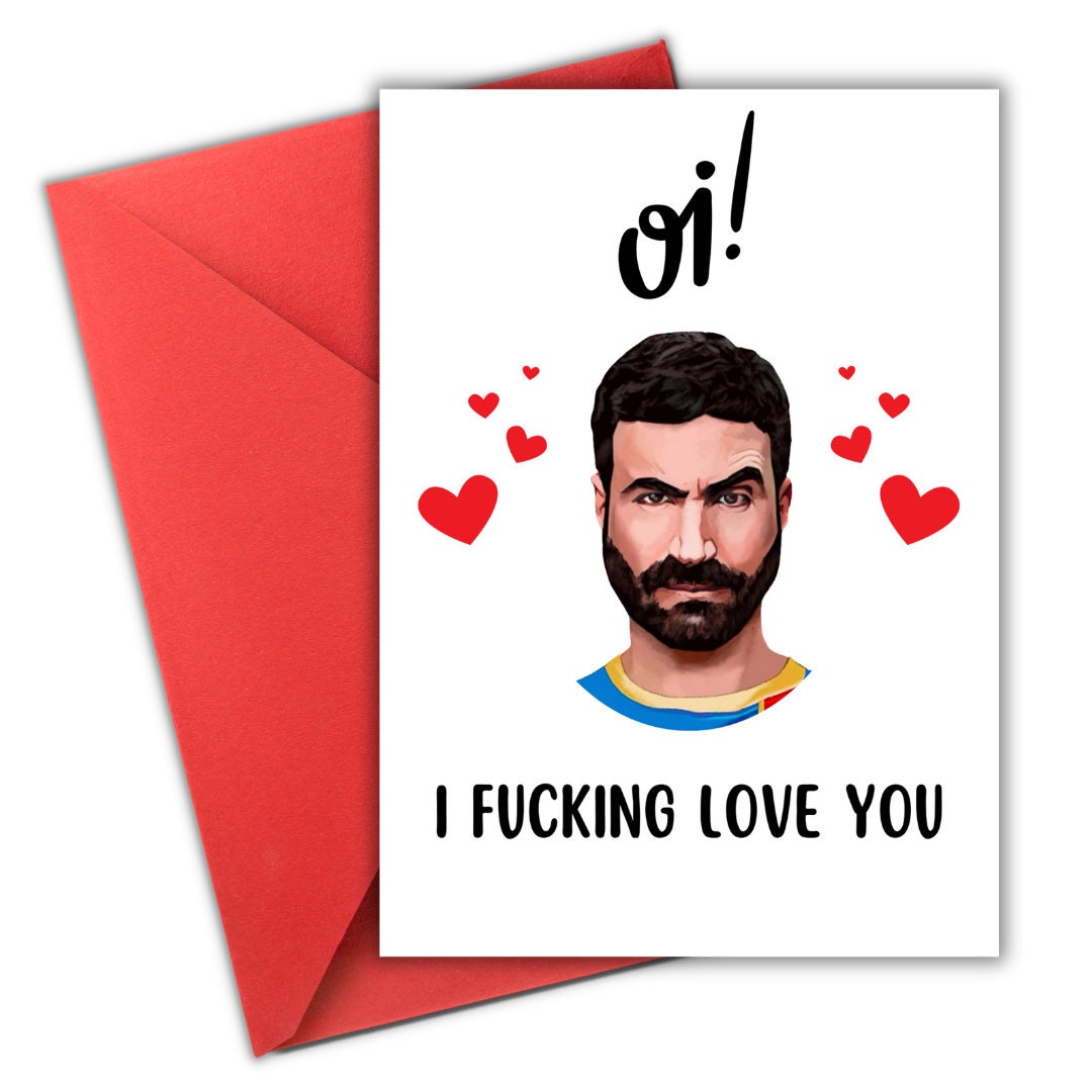 Roy Kent Valentine,ted Lasso Valentine Card, Ted Lasso Valentine, Ted ...