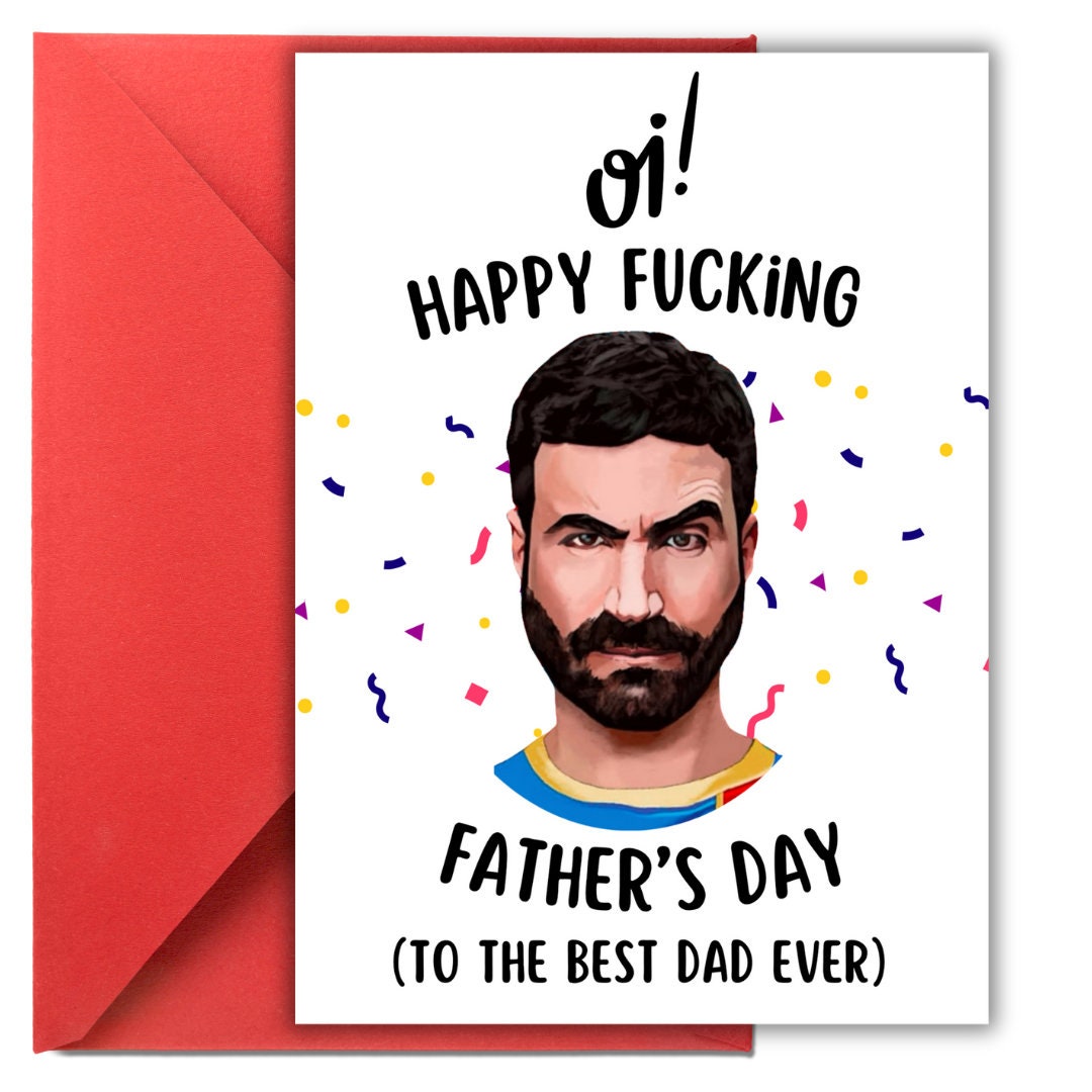 Ted Lasso Fathers Day Card, Ted Lasso Card, Roy Kent Fathers Day Card ...