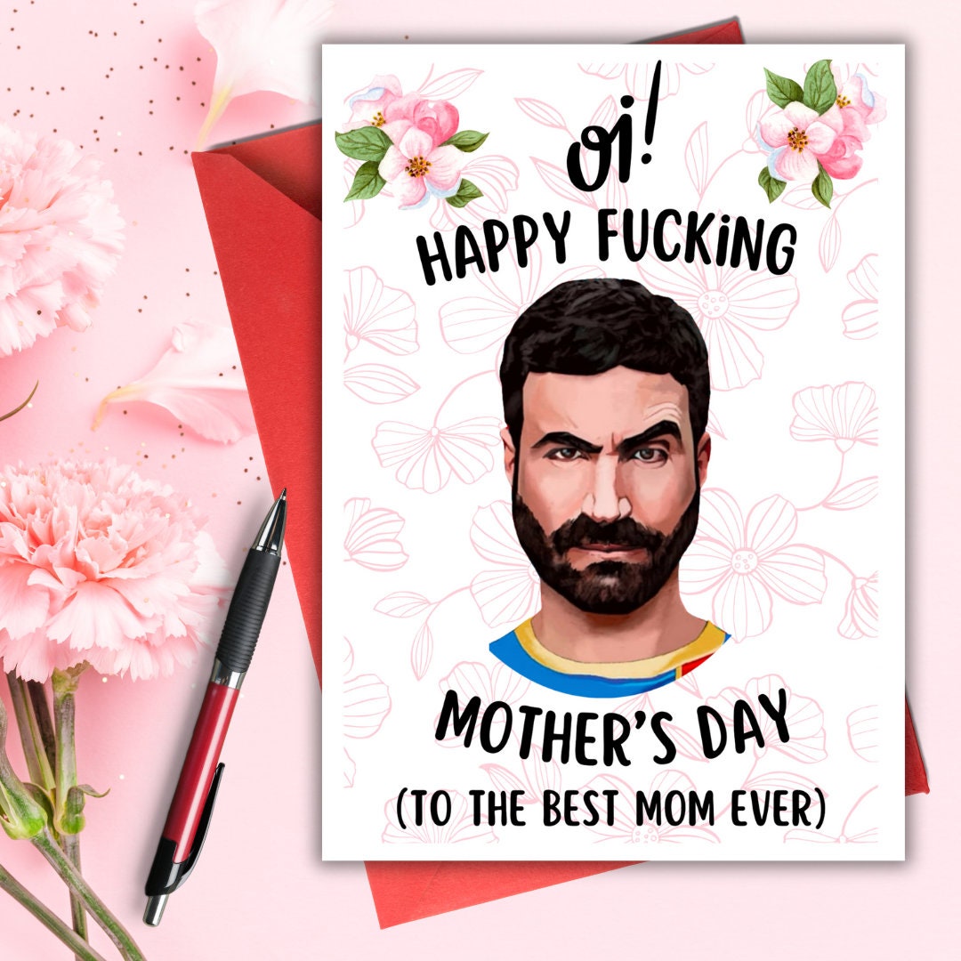 Ted Lasso Mothers Day Card Ted Lasso Card Roy Kent Mothers Day Card