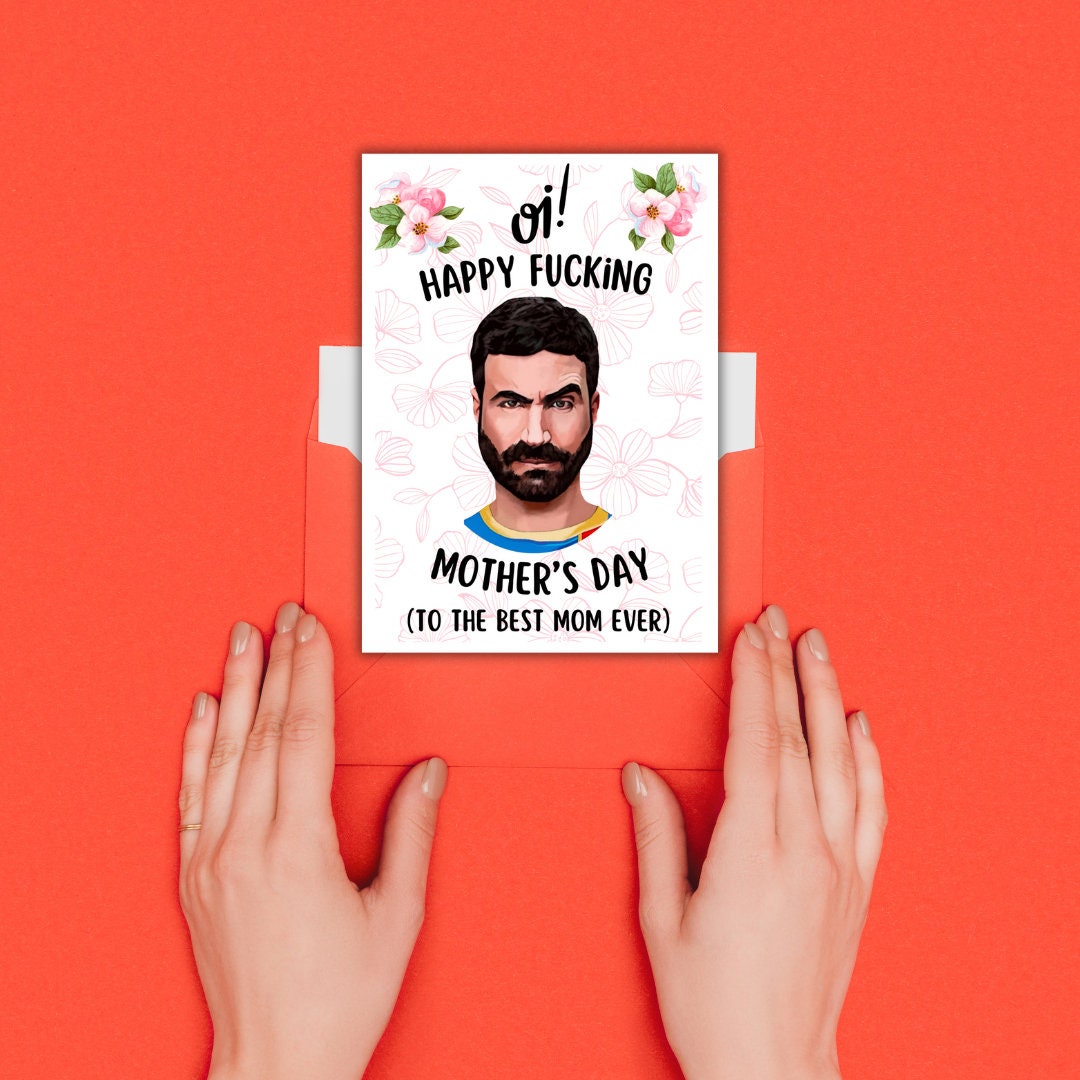 Ted Lasso Mothers Day Card Ted Lasso Card Roy Kent Mothers Day Card