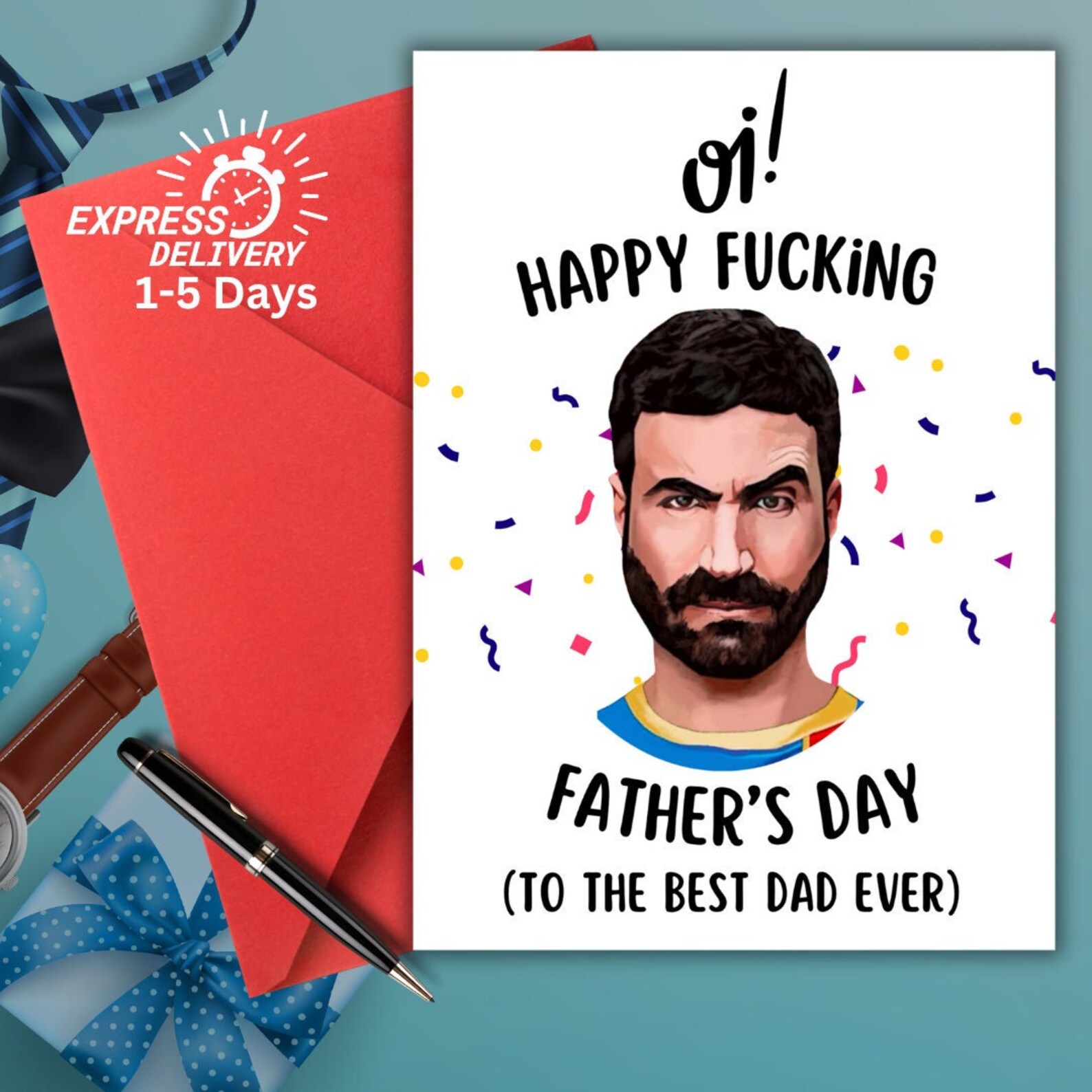 Ted Lasso Fathers Day Card, Ted Lasso Card, Roy Kent Fathers Day Card ...