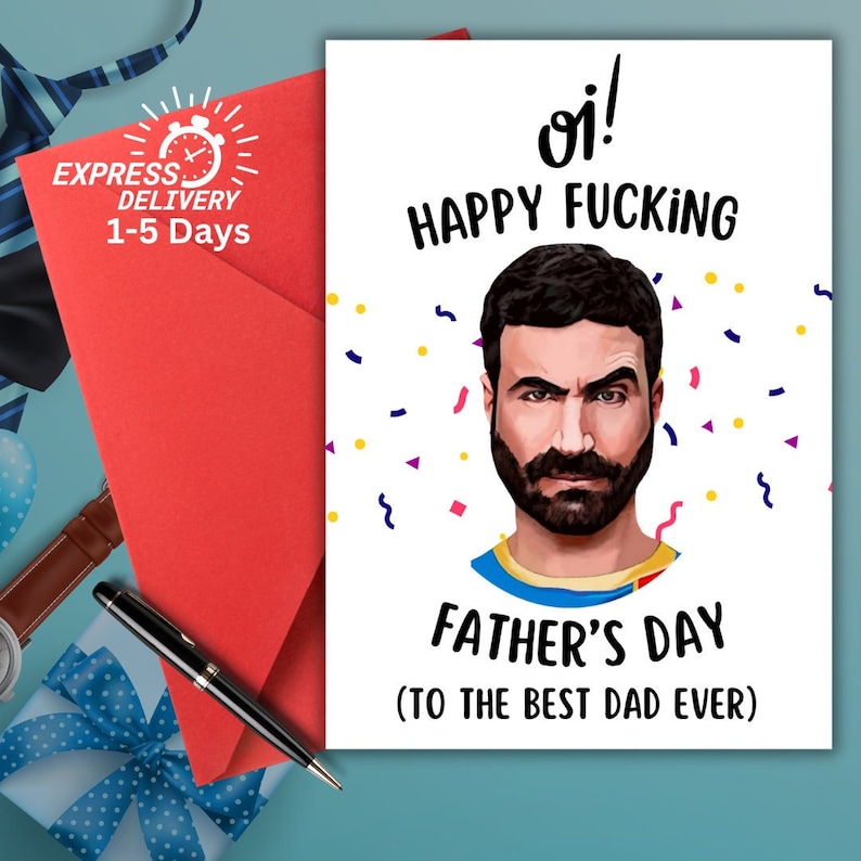 Ted Lasso Fathers Day Card, Ted Lasso Card, Roy Kent Fathers Day Card ...