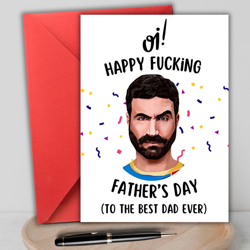 Ted Lasso Fathers Day Card, Ted Lasso Card, Roy Kent Fathers Day Card ...