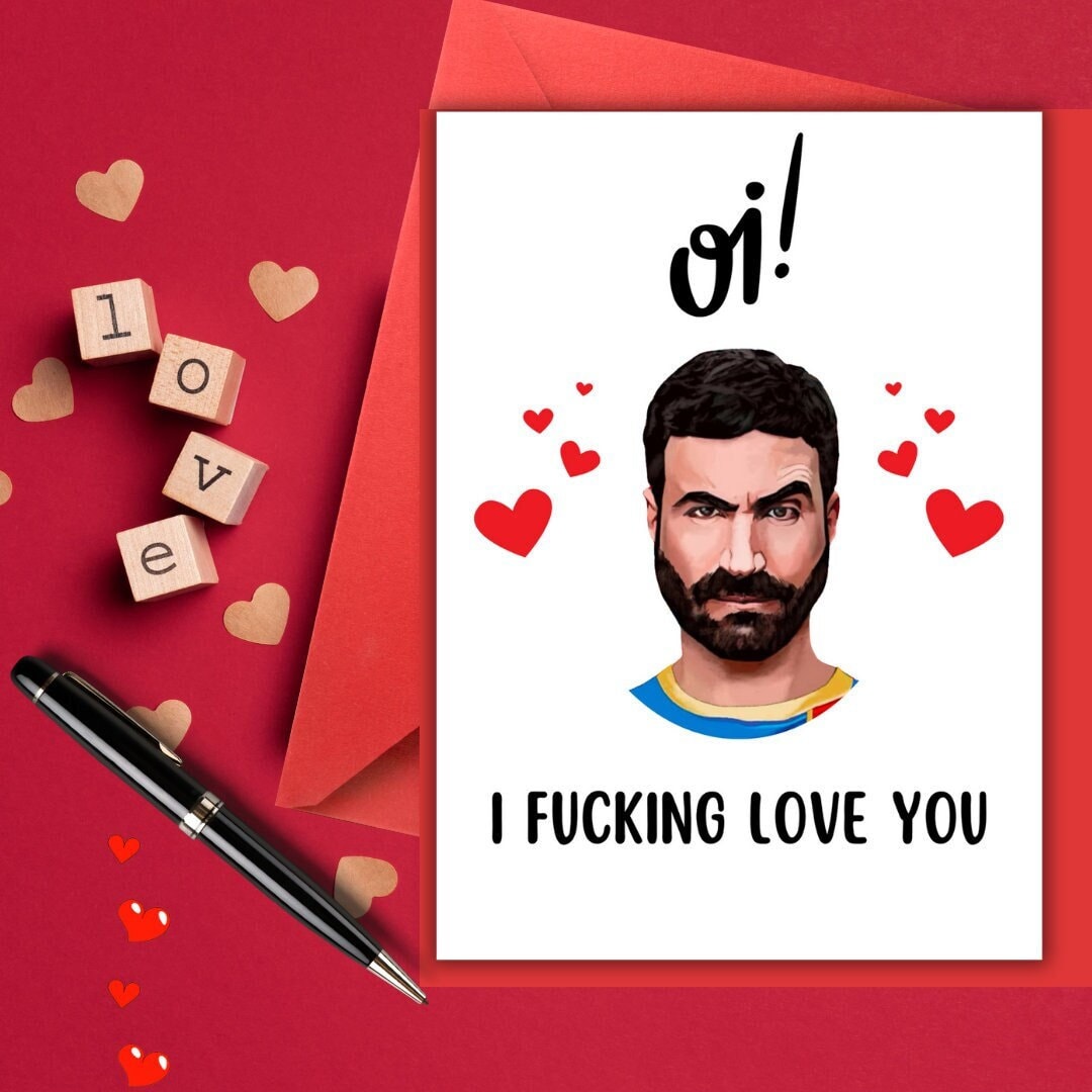 Roy Kent Valentine,ted Lasso Valentine Card, Ted Lasso Valentine, Ted ...