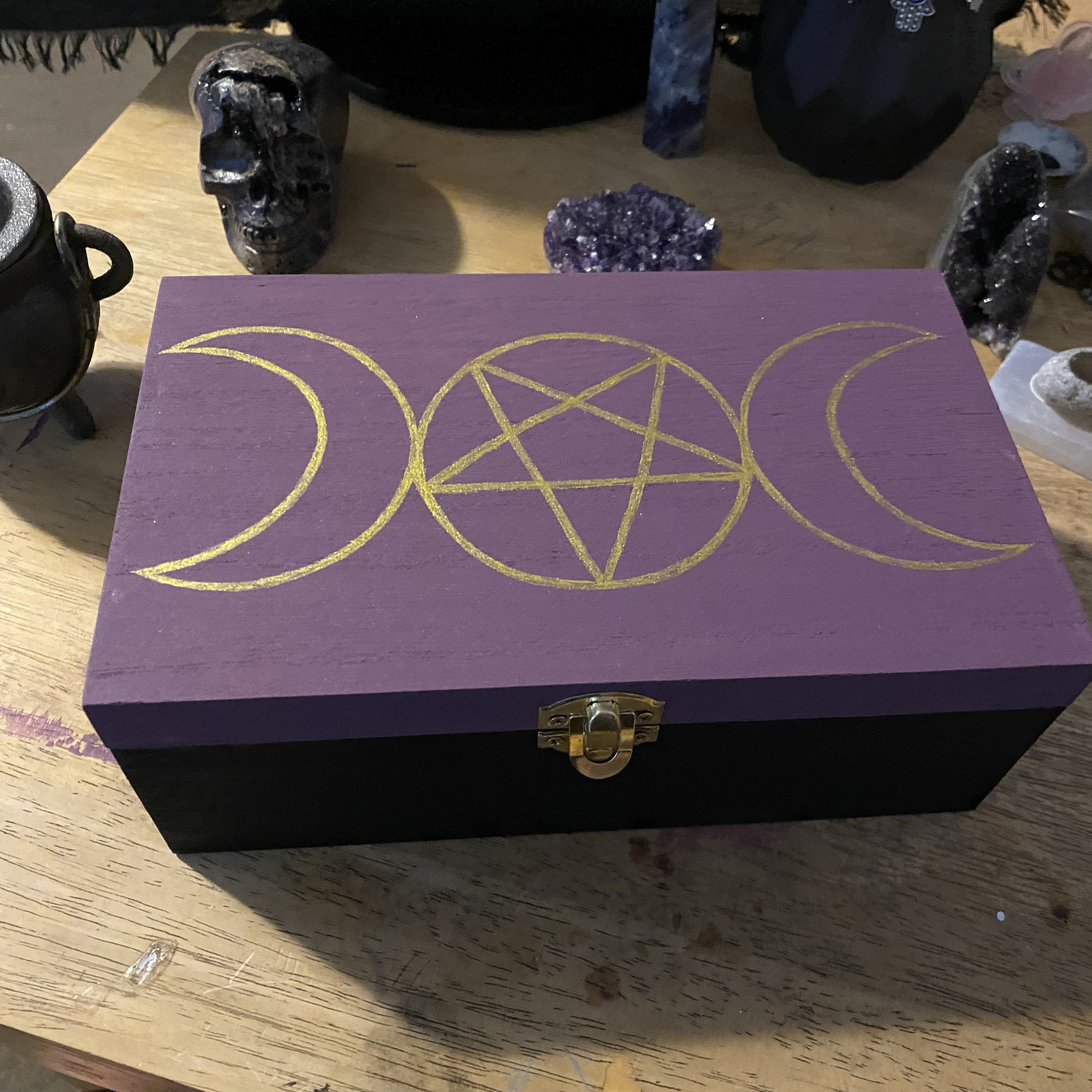Large Altar Box Witchy Box Storage Box for an Altar Display - Etsy