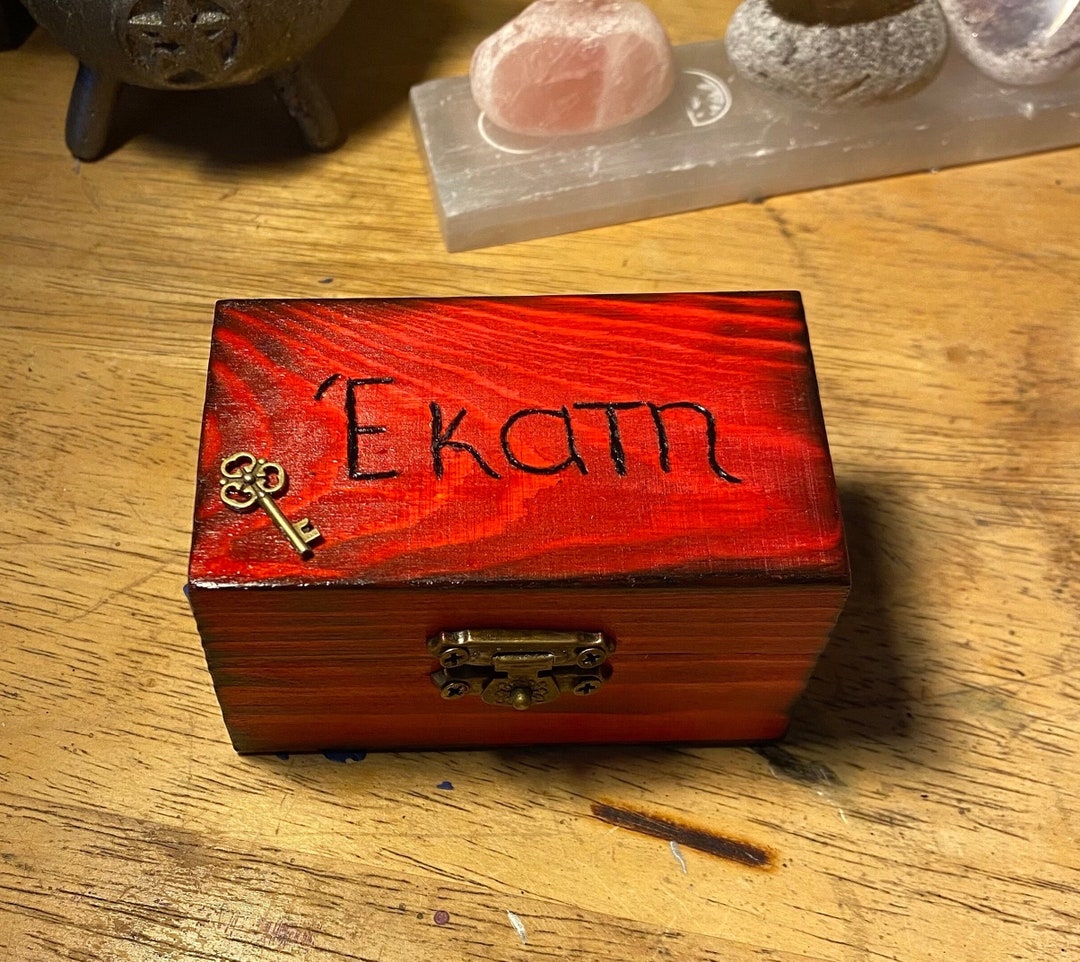 Deity Altar Box | Offering Box | Hecate | Aphrodite | Lilith | Lucifer ...