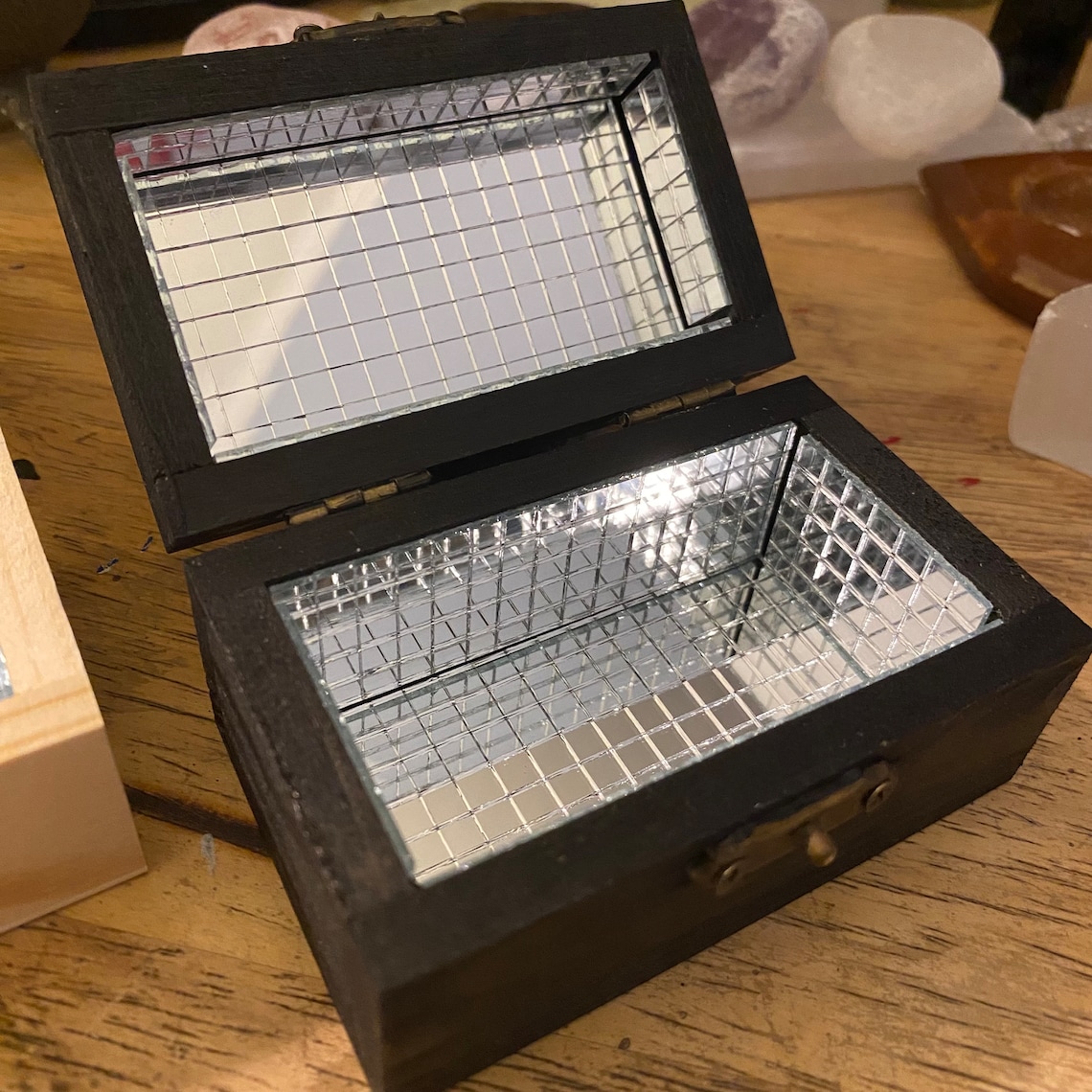 Return to Sender Mirror Box | Containment Spell | Small Box - Etsy