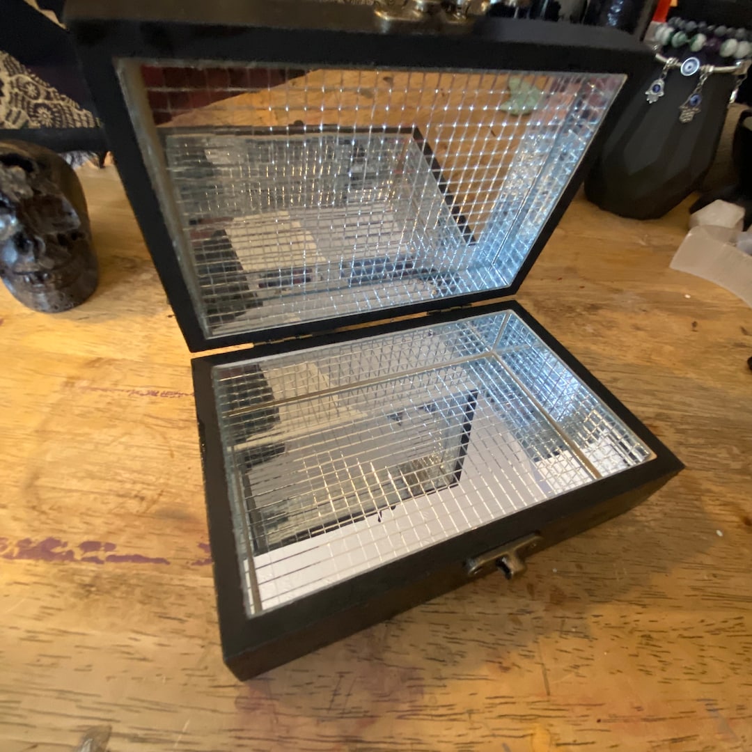 Return to Sender | Mirror Box | Containment Spell | Large Box - Etsy