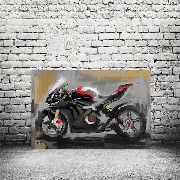 Ducati Art Print - Etsy