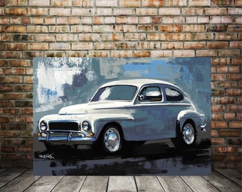 Volvo Art Painting - Etsy