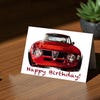 Alfa Romeo Custom Birthday Card, Alfa Romeo Thank You Card, Alfa ...