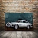 Austin Martin Silver, James Bond Car Canvas Print, British Classic ...