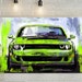 Challenger Art Print, Dodge Artwork, Car Enthusiast Art, Race Car Art ...