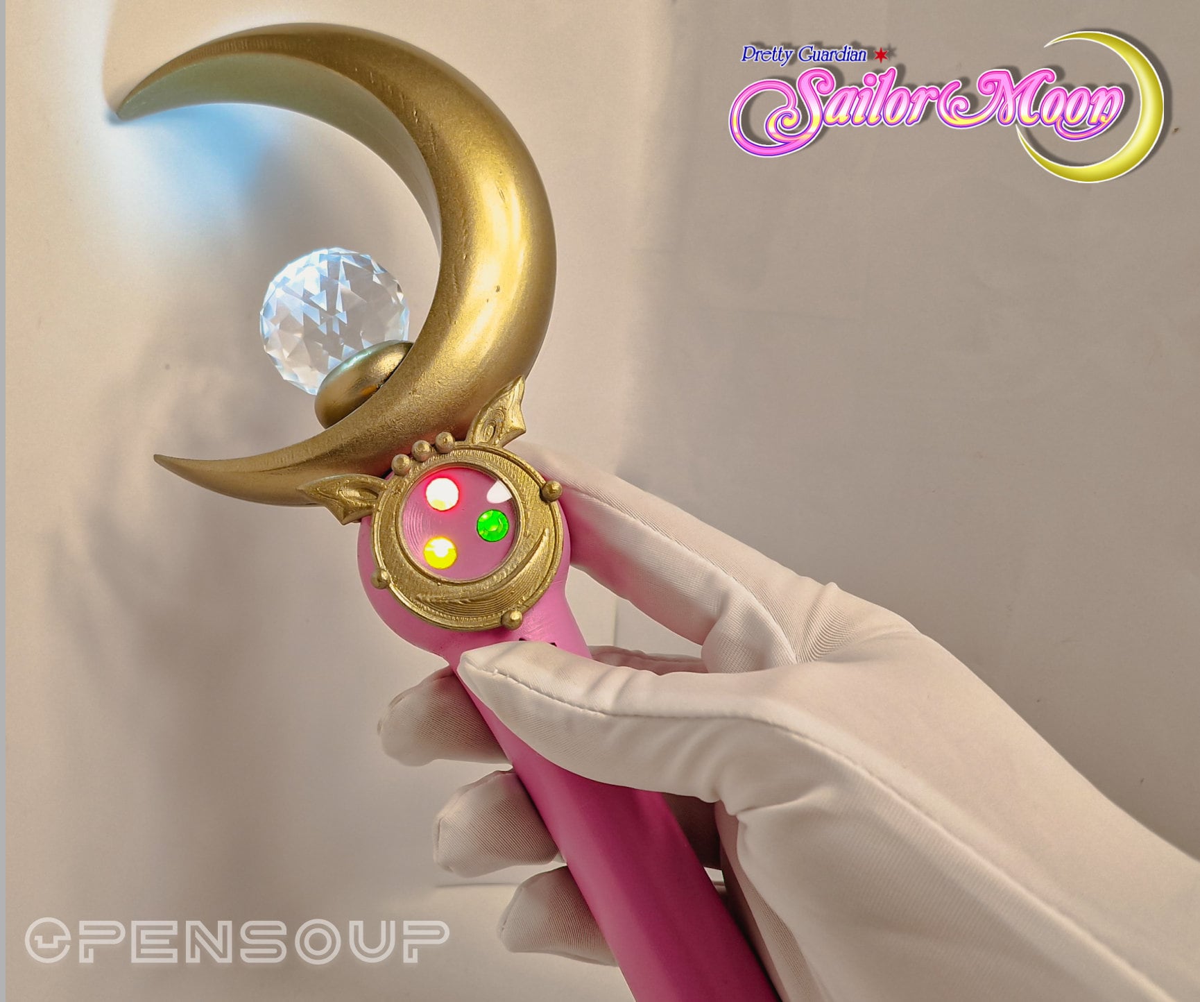 Sailor Moon Transformation Wand Moon Stick - Etsy UK