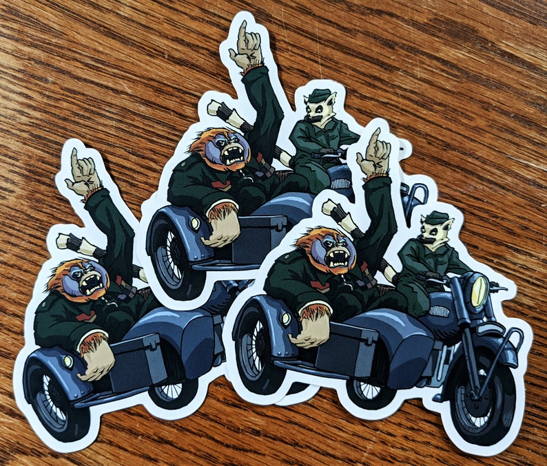 Sidecar Sapiens Sticker - Etsy