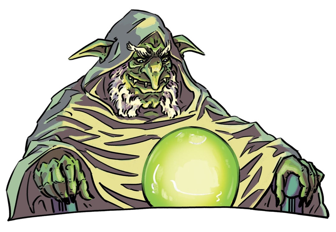 Gorb Ponderer Goblin Sticker - Etsy