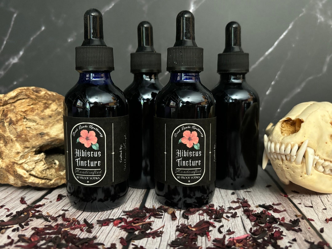 Hibiscus Flower Tincture - Etsy