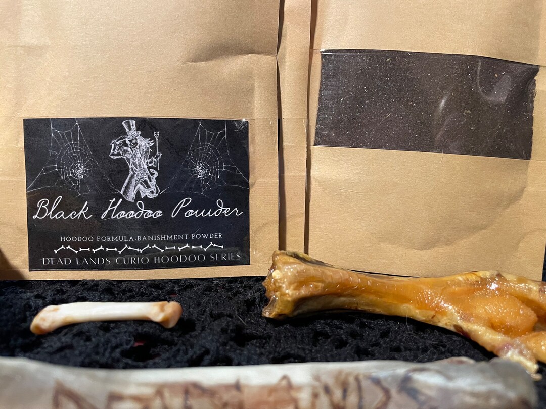 Relentless Black Hoodoo Powder-hex-banishment - Etsy