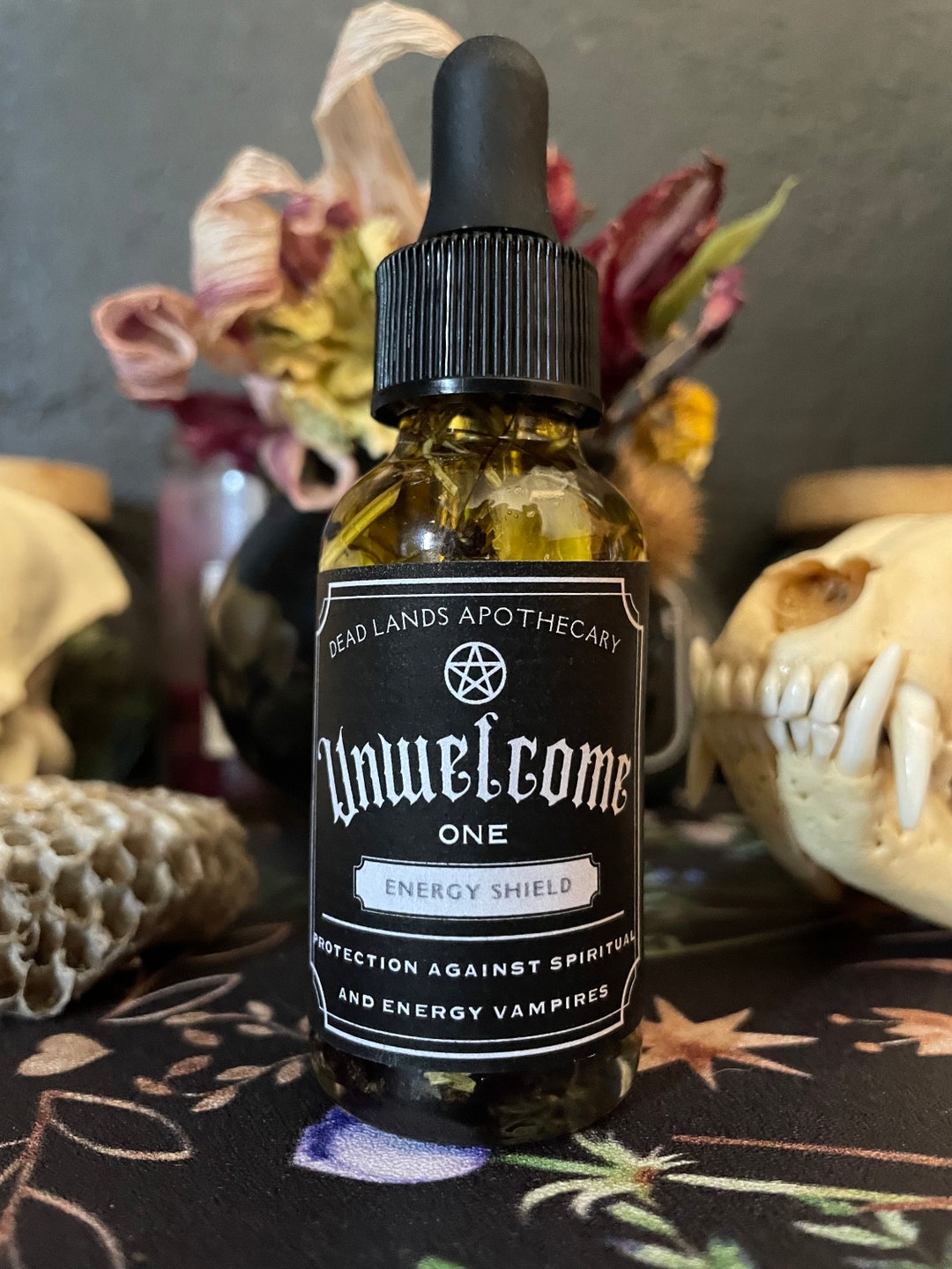 Unwelcome One - Protection Against Energy Vampires - Etsy