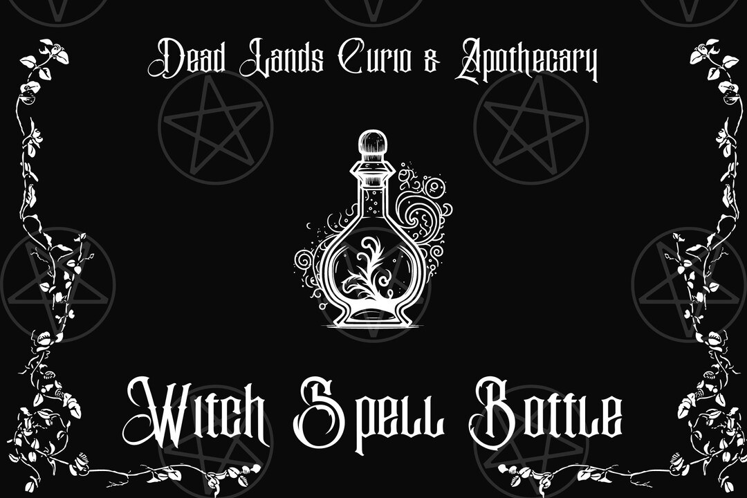 Witches Bottle to Replenish Magical and Physical Energy - Etsy