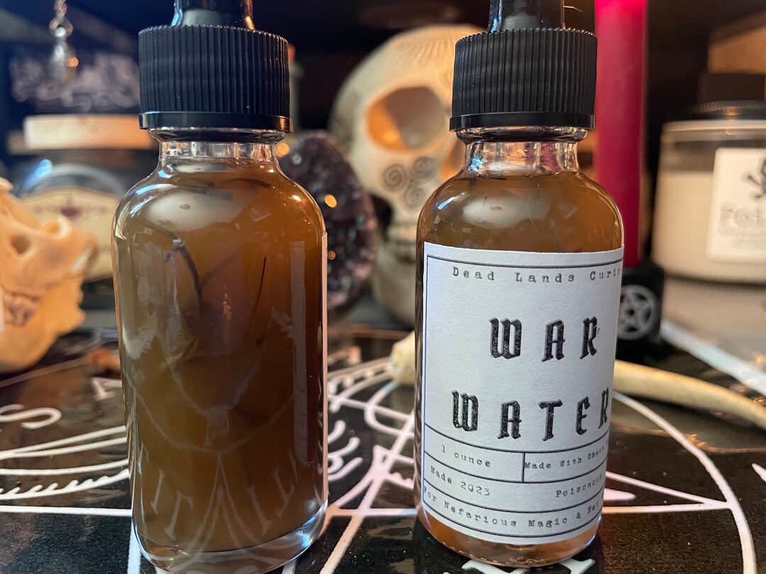 WAR Water - Mars Water - UPDATED Red Formulae - Etsy
