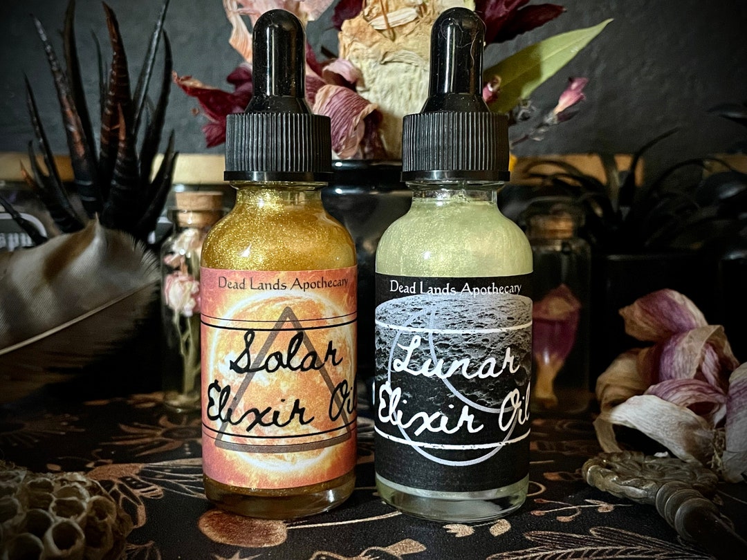 Solar and Lunar Elixir Oils - Etsy