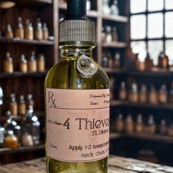 Thieves Oil - Etsy