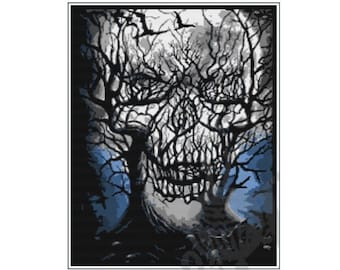 Handmade Custom Crochet Woodland Baby Graphghan Blanket - Etsy