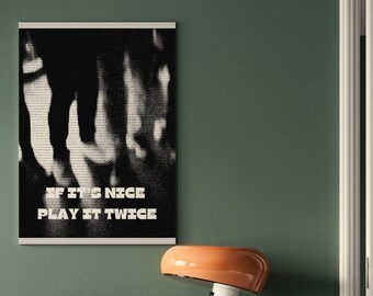 Play Nice Poster - Etsy