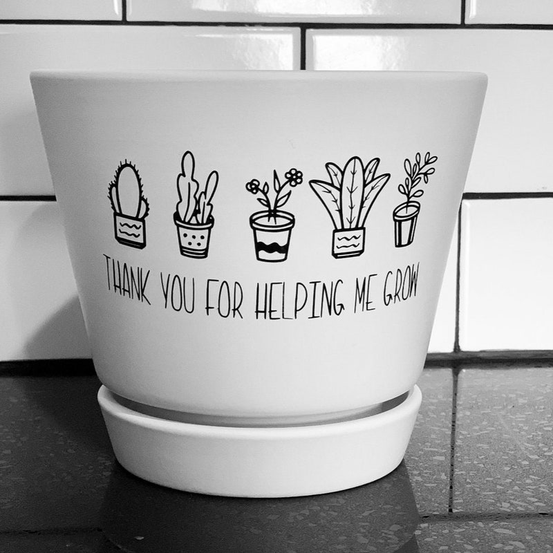Plant Puns Pots - Etsy